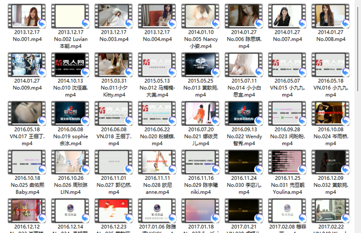 秀人网模特写真视频合集【144V+97G】 - 知乎