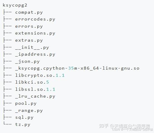 Python驱动Ksycopg2连接和使用Kingbase：国产数据库实战指南 - 知乎