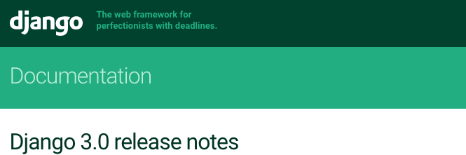 准备好拥抱Django 3.0？ - 知乎