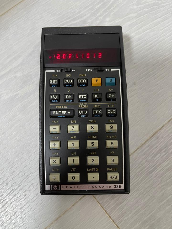 HP 33E calculator - 知乎