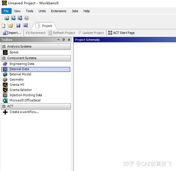打开workbench左边toolbox下只显示一小部分组件，没有fluent、cfd等组件 - 知乎