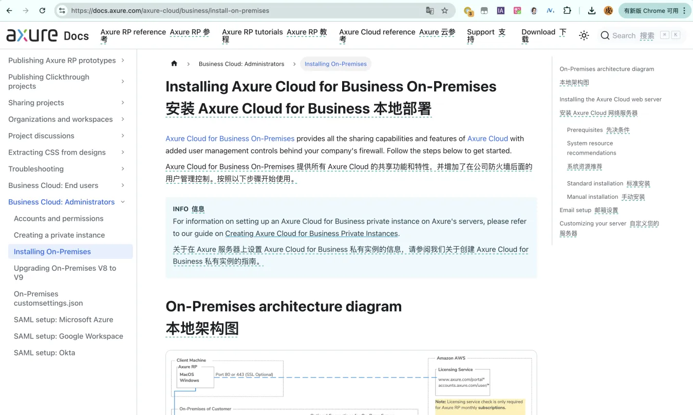 Axure Cloud本地部署（On-Premises）教程：支持Axure RP9和RP11团队协作使用 - 知乎