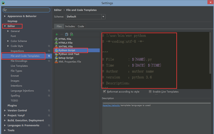Pycharm 设置默认文件头 - 知乎