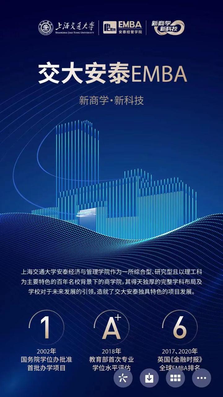 【招生简章】2025交大安泰EMBA 招生进行中 - 知乎