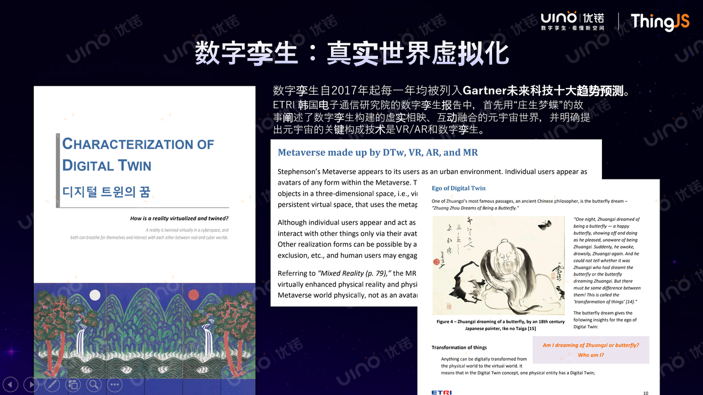 ThingJS开发者大会|UINO优锘CEO陈傲寒：数字孪生是实用元宇宙技术栈的基础 - 知乎