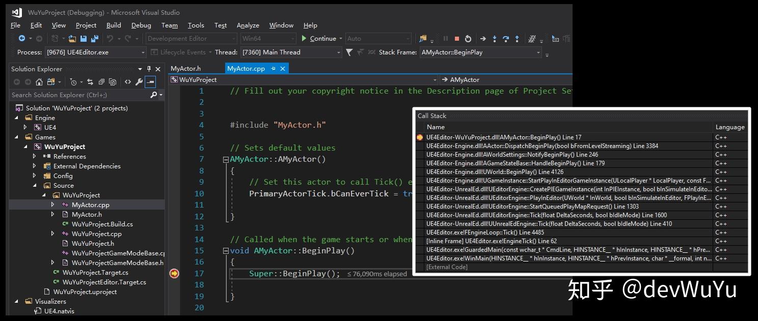 用Launcher引擎调试UE4源码的方法 - 知乎
