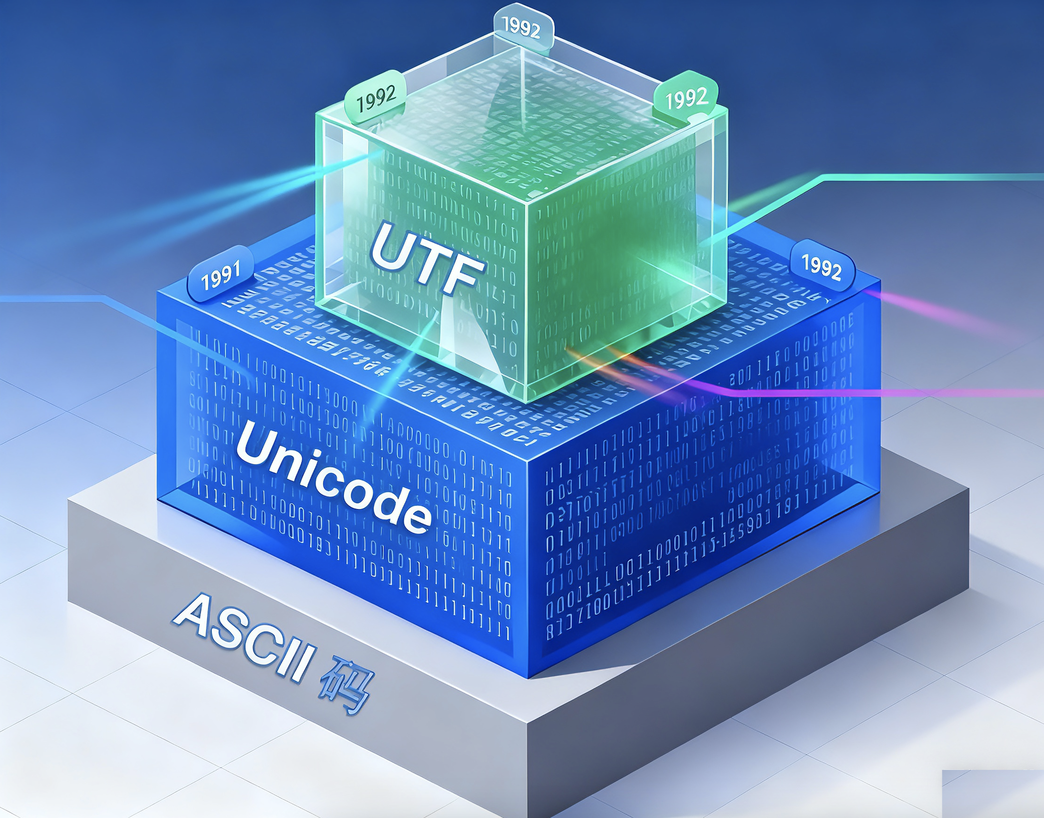 字符编码轻松学：从 ASCII 到 Unicode，再到 UTF 家族 —— 搞懂它们的 “前世今生” - 知乎