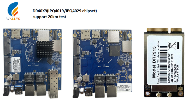 IPQ4019/IPQ4029 support multiple Gigabit Ethernet interfaces, with ...
