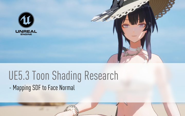 魔改UE5.3 - 卡通渲染：将SDF转为NormalMap - 知乎