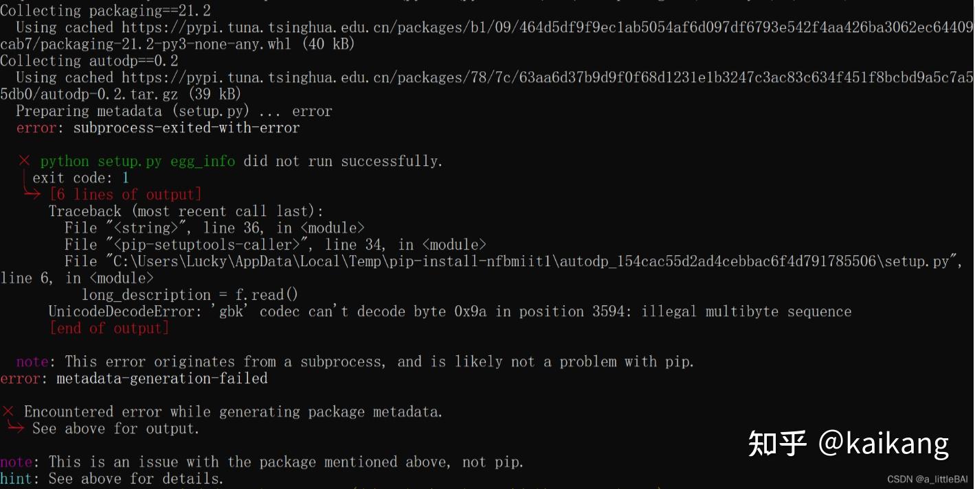 Pip Install Matplotlib Error Metadata Generation Failed - Dibujos Cute ...