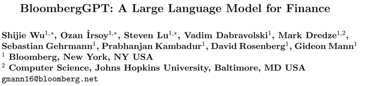 [译]BloombergGPT论文阅读 - 知乎