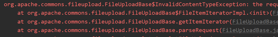 解决web文件上传 The Request Doesn T Contain A Multipart Form Data Or