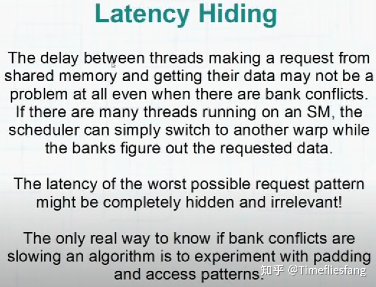 如何通过指令级并行隐藏GPU Share Memory Bank Conflict - 知乎