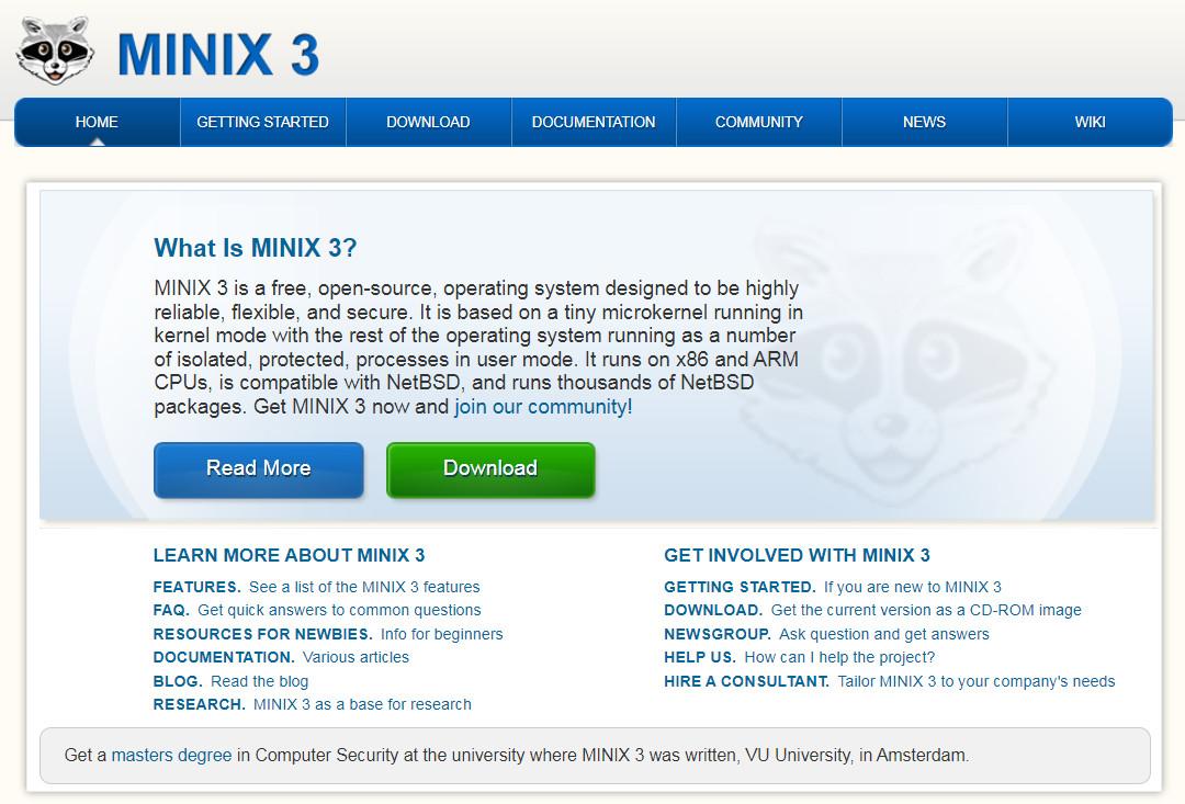 穿越时间·这是所有Linux操作系统的鼻祖——MINIX操作系统 - 知乎