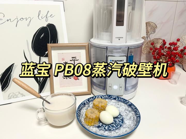 15分钟速成豆浆！蓝宝PB08蒸汽机实测体验，免浸泡、噪音小的破壁机分享。 - 知乎