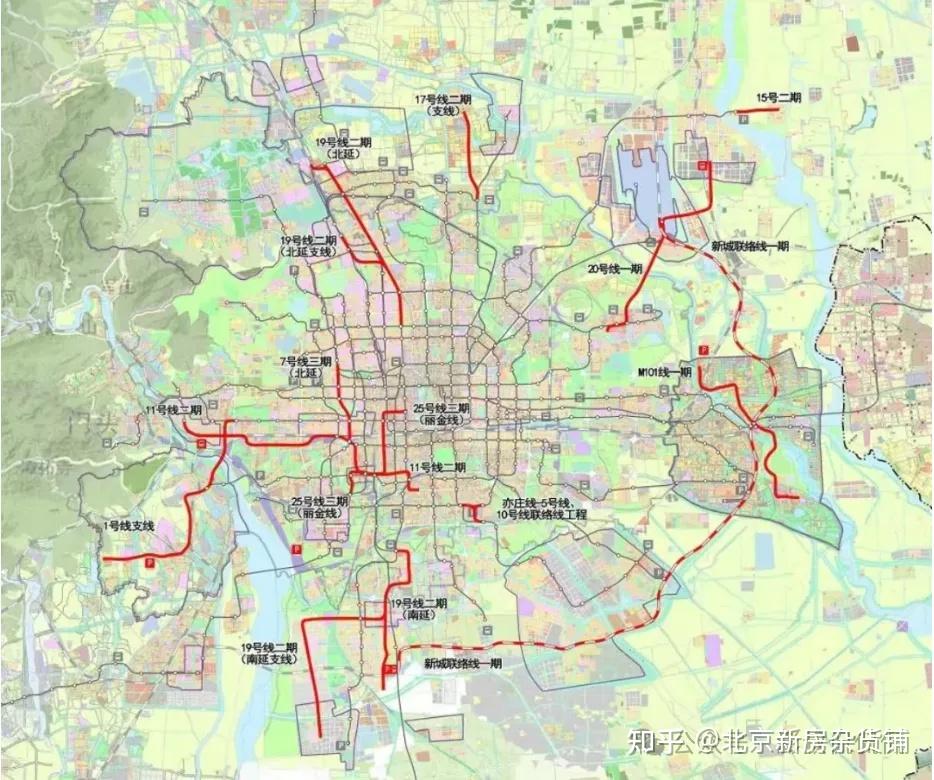 北京地铁M101线的前世今生及沿线站点分析 - 知乎