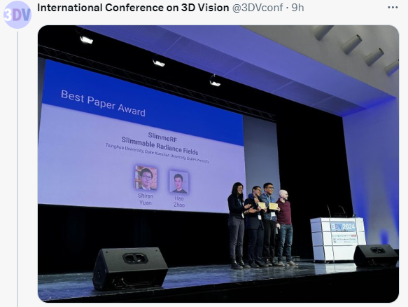 趋动云带你领略3D视觉技术热潮，3DV 2024 获奖作品一览！ - 知乎