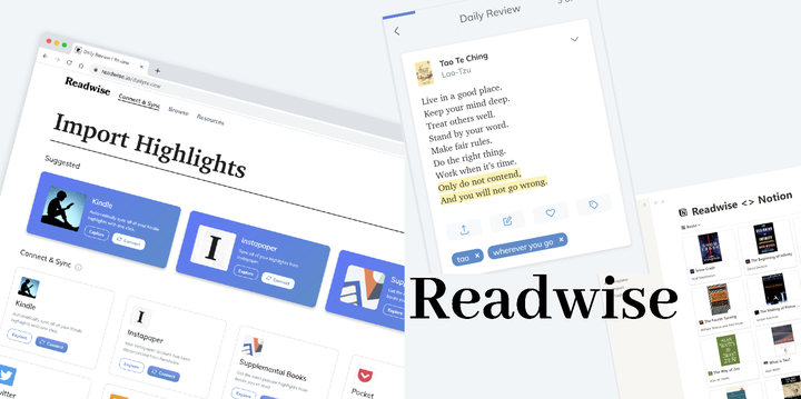 将散落的标注收集在一处，Readwise 这样改善了我的信息输入 - 知乎