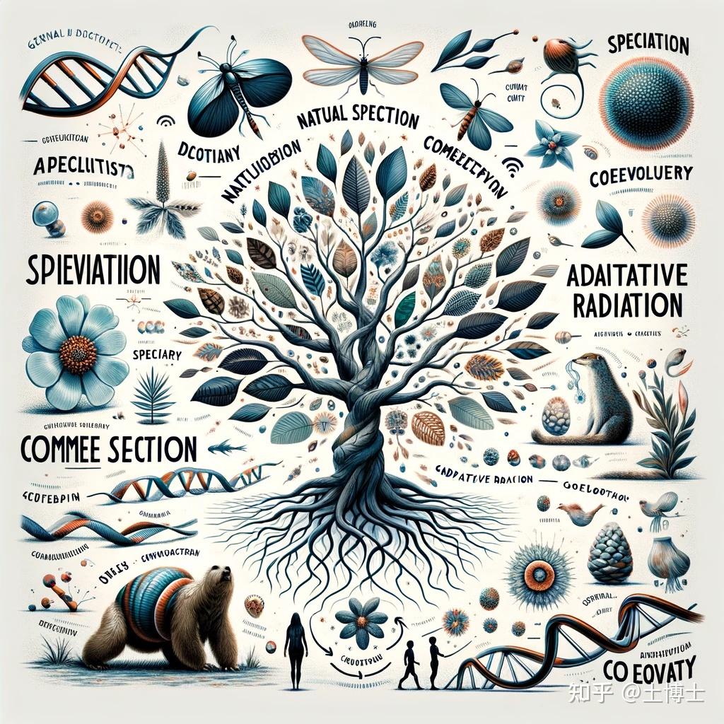 进化生物学涉及哪些重要概念和理论？ 知乎