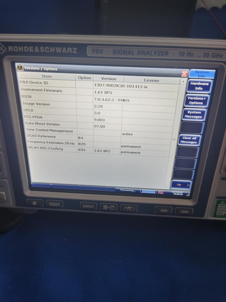 罗德与施瓦茨FSV30频谱分析仪 - 知乎