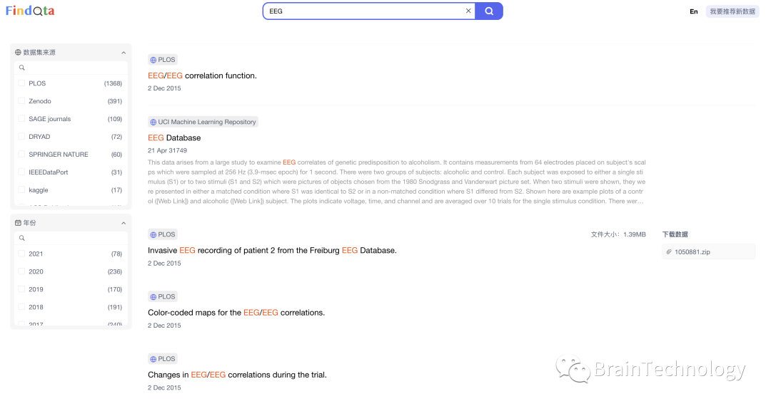 【工具推荐】科学数据搜索引擎Findata！！！ - 知乎