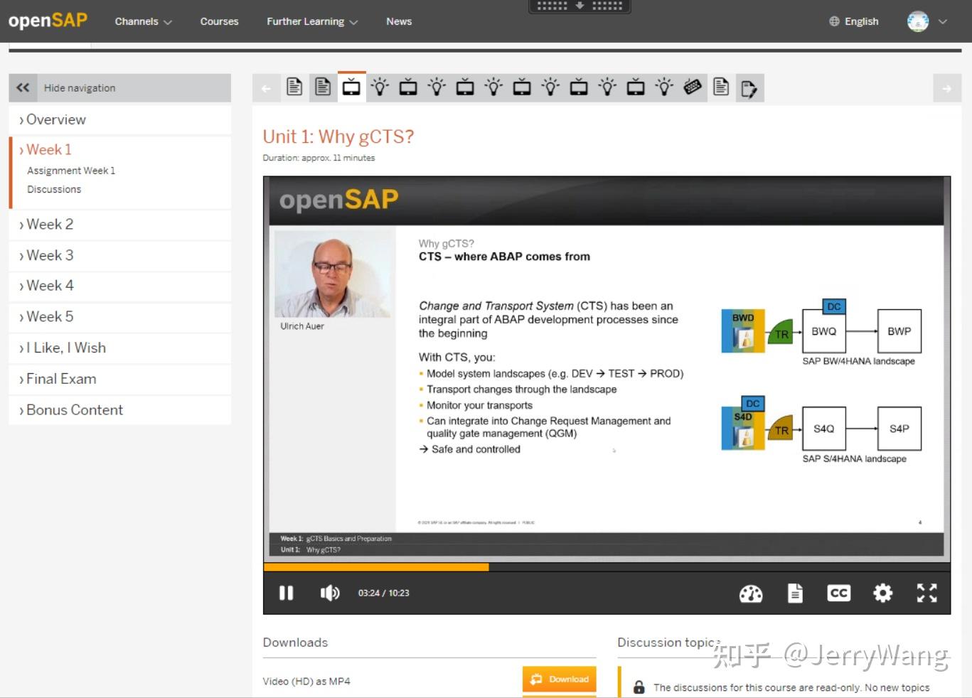 SAP 官方的在线课程网站：Open SAP - 知乎