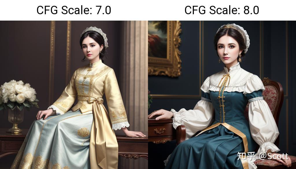 【Stable Diffusion】 CFG Scale对比 - 知乎