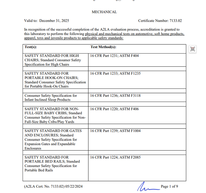 儿童安全门和围栏美国CPC认证ASTM F1004测试16CFR1239测试办理 - 知乎