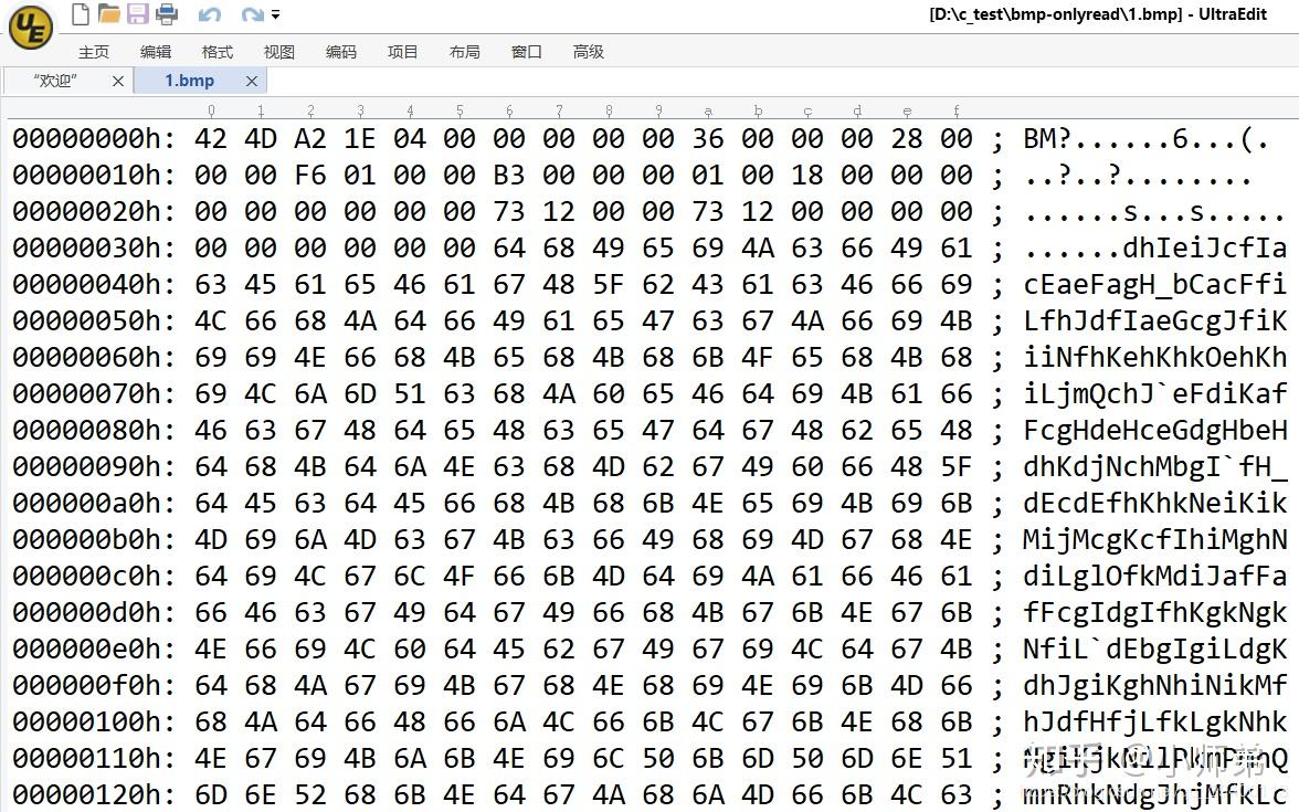 利用C语言读取BMP文件 - 知乎