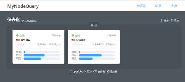 利用 MyNodeQuery 搭建三网延迟监控 实时监控 VPS 网络情况 - 知乎