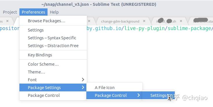 Sublime Text 3 中安装Package Control并配置 - 知乎
