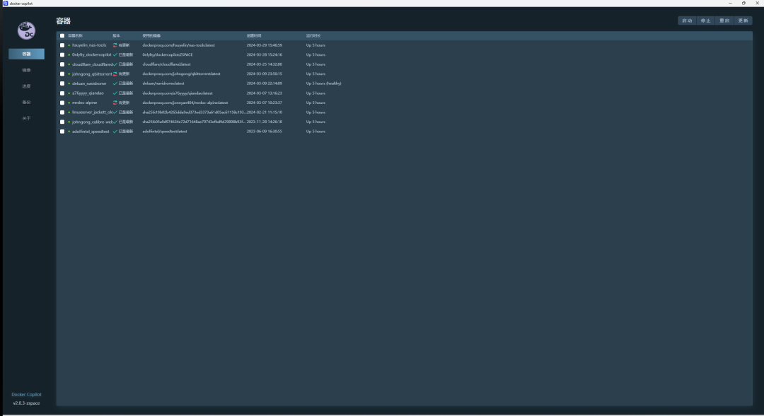 Docker Copilot 极空间容器一键更新/管理/备份配置工具 - 知乎