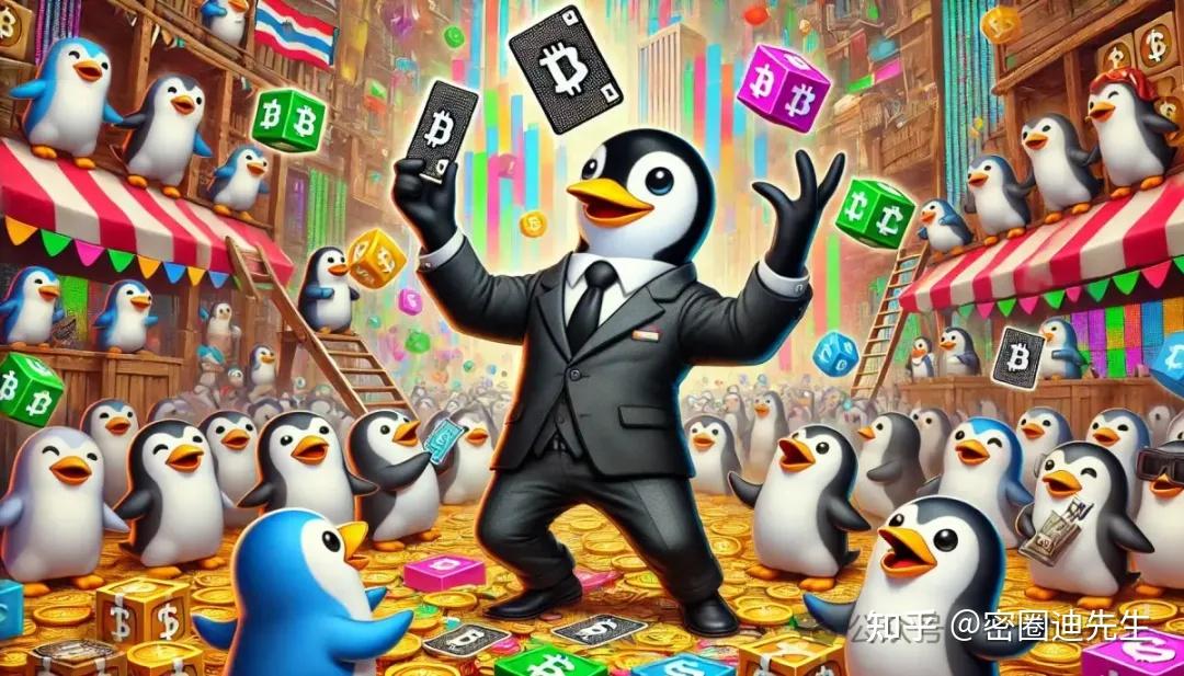 PENGU暴涨超300%，Pudgy Penguins原生代币强势登顶：上涨逻辑全解析 - 知乎