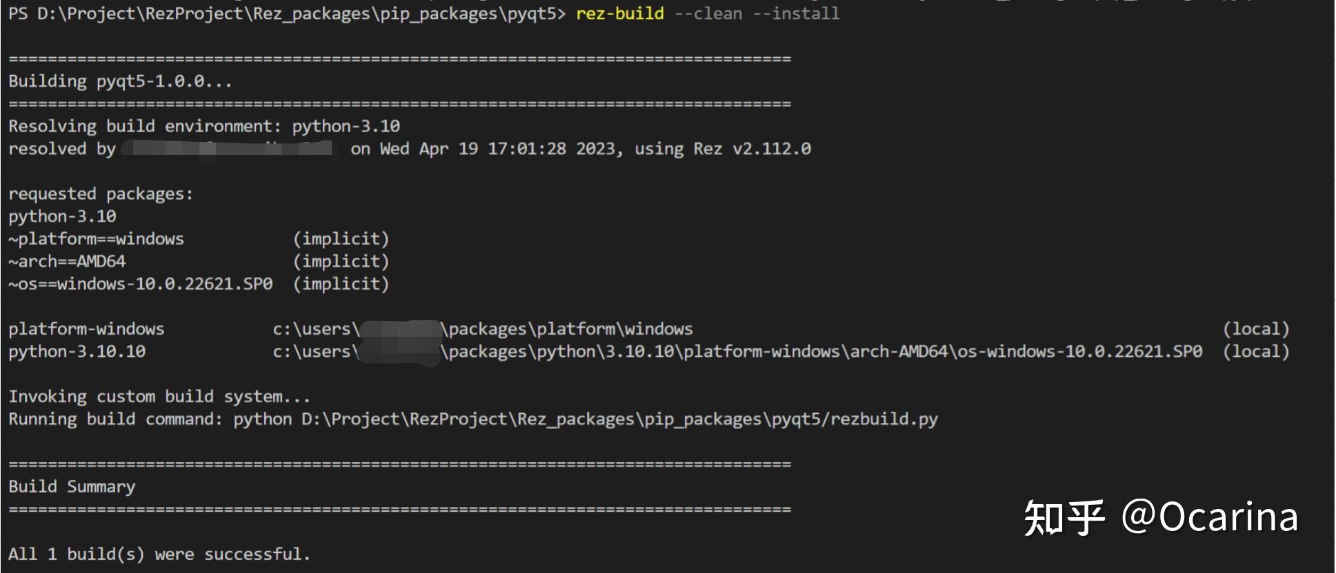 Rez入门教程(七): rez部署python包: 基于pip手动构建部署 - 知乎