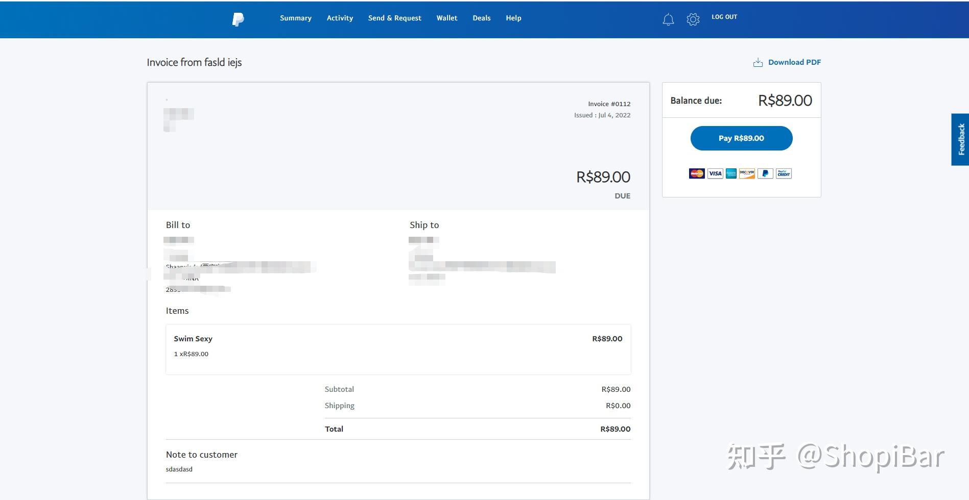 走PayPal invoice安全吗，和怎么付款？ - 知乎