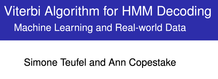 用于HMM解码的Viterbi算法 - 知乎