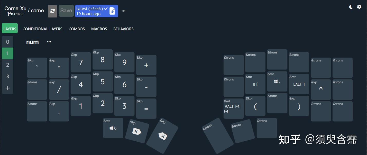 对于Corne Keymap的认识 - 知乎