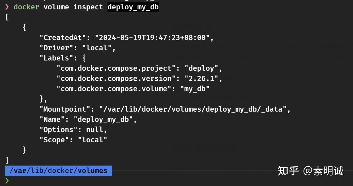 Docker Compose 配置卷示例 知乎