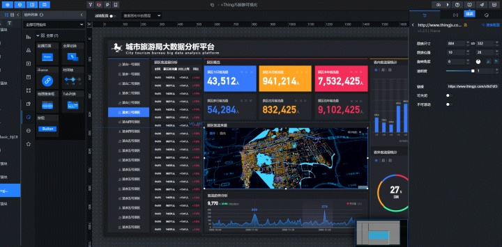 结合Echarts、Ajax技术实现可视化大屏监控 ThingJS - 知乎
