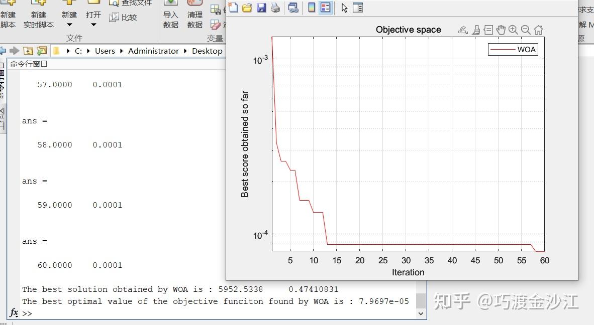 基于WOA-LSSVR的matlab代码实现--鲸鱼优化算法优化最小二乘法支持向量回归matlab代码 - 知乎