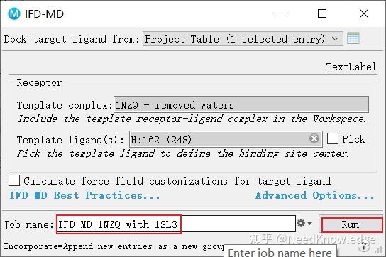 Schrödinger教程 | Cross-docking with IFD-MD - 知乎