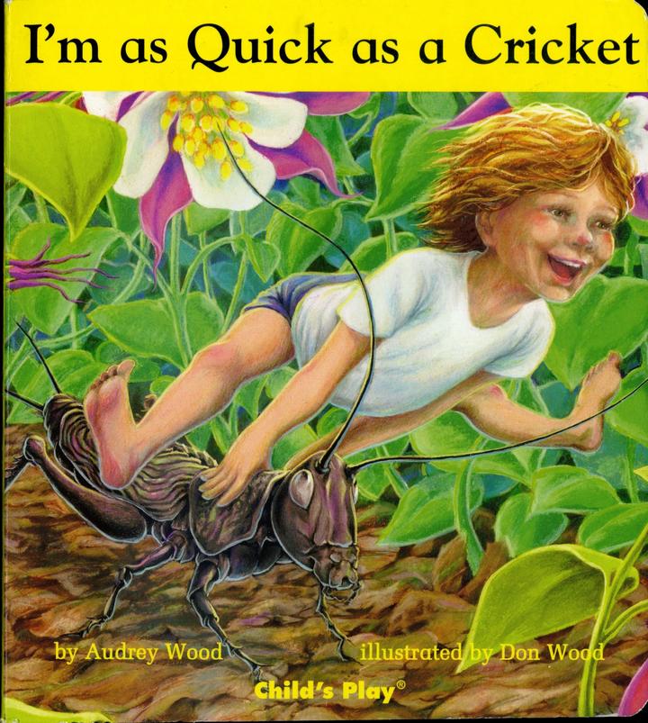 一分钟绘本分享《Quick as a Cricket》 - 知乎
