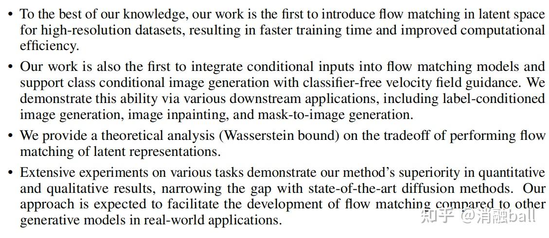 Flow Matching in Latent Space - 知乎