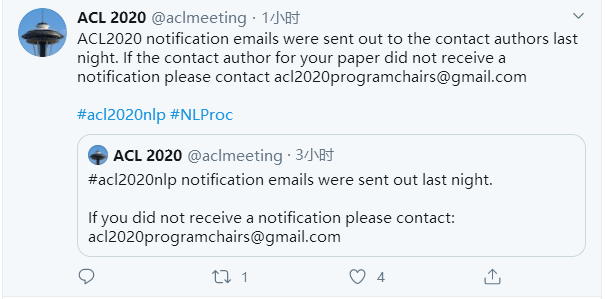 ACL 2020 录用结果出炉，投稿破3千，史上最火NLP顶会你中了吗? - 知乎