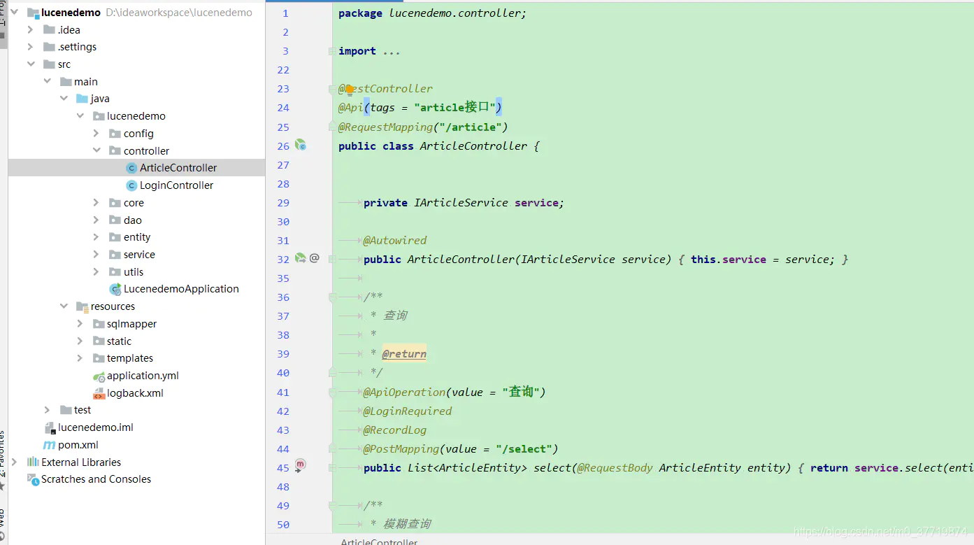 Lucene还可以这样玩？SpringBoot集成Lucene实现自己的轻量级搜索引擎 - 知乎
