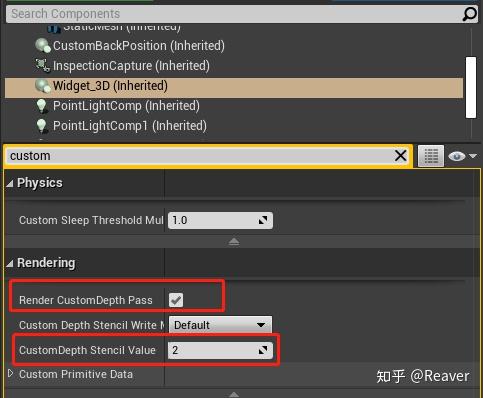 UE4后效中开启Custom Depth Stencils - 知乎