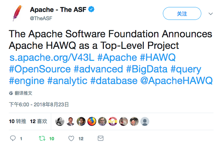 Apache HAWQ 正式毕业 - 知乎