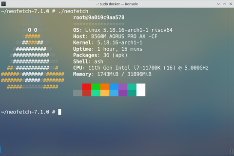 如何在Arch上通过systemd-nspawn运行RISCV的Alpine（三） - 知乎