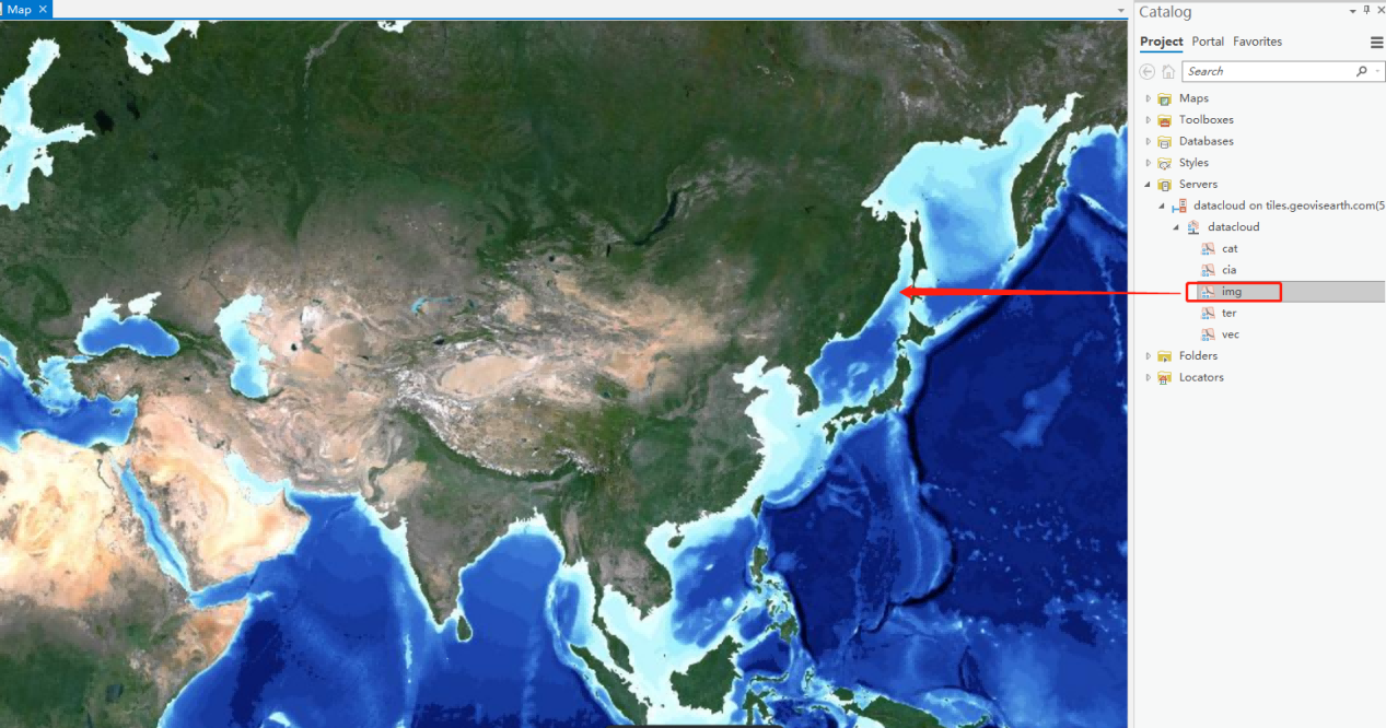 如何在arcgis中调用星图地球数据云的数据? 知乎