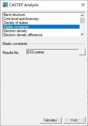 计算教程||CASTEP计算体材料弹性常数及分析 - 知乎